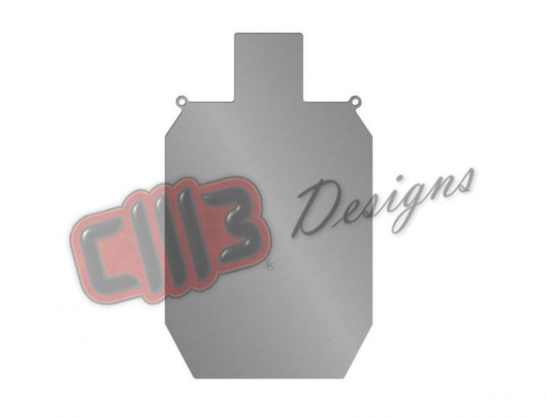 IDPA Shooting Range Silhouette Target - DMB Designs